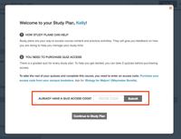 How to redeem your pin/access code to access to Lumen courseware